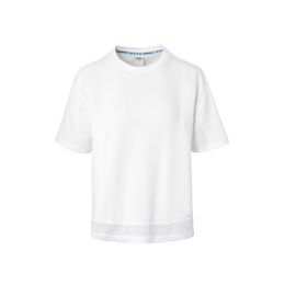 Tchibo - Mesh-Sportshirt - Damen - Gr. XL - wei&szlig;