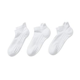 Tchibo - 3 Paar Unisex-Profi-Laufsocken - Unisex - Gr. 43-46 - wei&szlig;