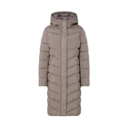 Tchibo - Steppmantel mit Kapuze - Damen - Gr. 48 - taupe