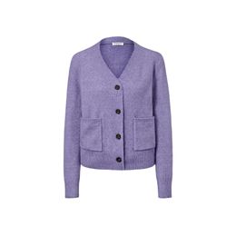 Tchibo - Strickjacke mit Wolle - Damen - Gr. M - lila