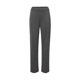 Tchibo - Karierte Komfort-Jerseyhose - Damen - Gr. 36 - schwarz/kariert