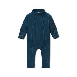 Tchibo - Fleece-Einteiler aus recyceltem Material - Baby - Gr. 62/68 - dunkelblau