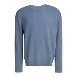 BOSS - Pullover f&uuml;r Herren, Rundhalsausschnitt, Jersey, Raglan&auml;rmel (Leuchtendes Blau)