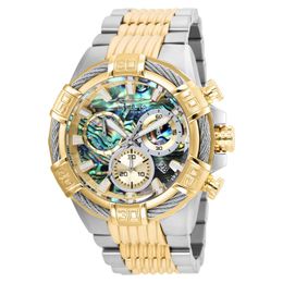 Invicta Bolt 26540 Herrenuhr - Quarzwerk - Edelstahl mit Perlenzifferblatt - 51 mm