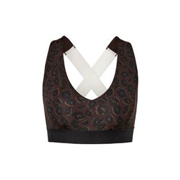 Tchibo - Sport-BH - Damen - Gr. L - schwarz/print