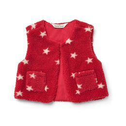 Tchibo - Kinder-Teddyweste - Baby - Gr. 86/92 - creme