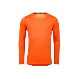 Tchibo - Langarm-Funktionsshirt - Herren - Gr. L - orange