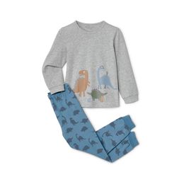 Tchibo - Kinder-Pyjama - Gr. 122/128 - blau