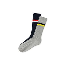 Tchibo - 2 Paar Rippstrick-Socken - Herren - Gr. 44-46 - dunkelblau