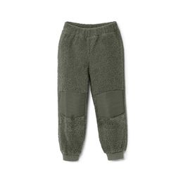 Tchibo - Kinder-Teddy-Hose - Kinder - Gr. 122/128 - gr&uuml;n