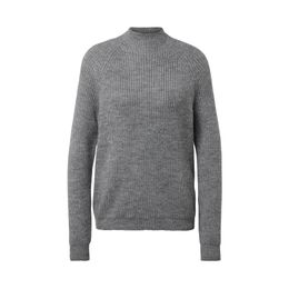Tchibo - Grobstrickpullover mit Stehkragen - Damen - Gr. L - grau