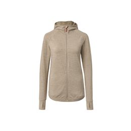 Tchibo - Kapuzenjacke &raquo;Softtouch&laquo; - Damen - Gr. L - beige