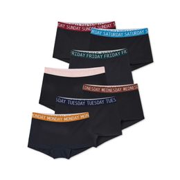 Tchibo - 7 M&auml;dchen-Pantys - M&auml;dchen - Gr. 146/152 - schwarz