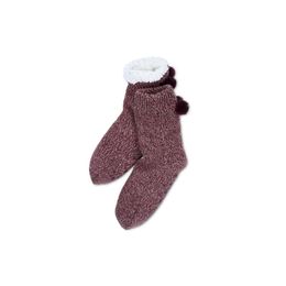 Tchibo - Hausschuh-Socken - Damen - Gr. 41-42 - mehrfarbig
