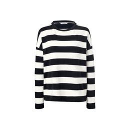 Tchibo - Sweatshirt - Damen - Gr. L - schwarz/gestreift