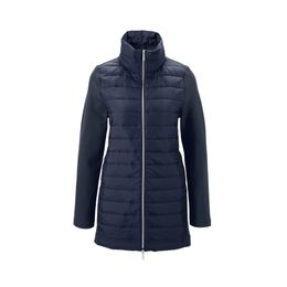 Tchibo - Outdoormantel im Materialmix - Damen - Gr. 50 - silber