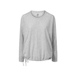 Tchibo - Langarm-Funktionsshirt - Damen - Gr. S - hellgrau