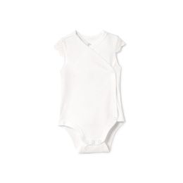 Tchibo - 3 Bodys - Baby - Gr. 62/68 - wei&szlig;/gebl&uuml;mt