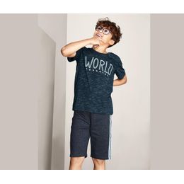 Tchibo - 2 T-Shirts - Jungen - Gr. 146/152 - hellgr&uuml;n