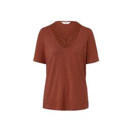 Tchibo - Blusenshirt - Damen - Gr. L - rotbraun