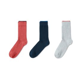 Tchibo - 3 Paar Socken - Herren - Gr. 44-46 - dunkelblau