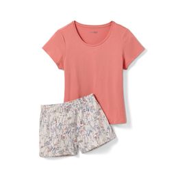 Tchibo - Shorty-Pyjama - Damen - Gr. S - creme