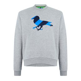 Modern Amusement - Sweatshirt f&uuml;r Herren, Regul&auml;r (Mittelgrau meliert)