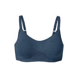 Tchibo - 2 Seamless-Still-BHs - Damen - Gr. L - dunkelblau