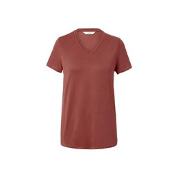 Tchibo - T-Shirt - Damen - Gr. XS - rostrot