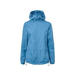 Tchibo - Lightweight-Regenjacke &raquo;pack me&laquo; - Damen - Gr. 46 - hellblau