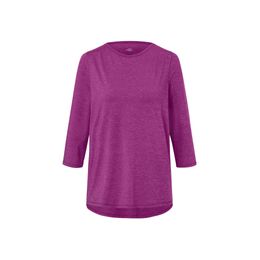 Tchibo - Funktionsshirt mit 3/4-&Auml;rmel - Damen - Gr. M - dunkelrosa