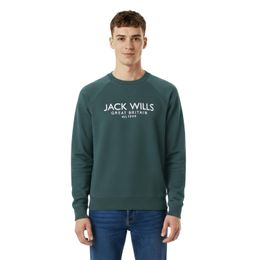 Jack Wills - "Belvue" Sweatshirt f&uuml;r Herren (Kiefer)