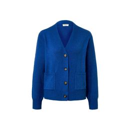 Tchibo - Strickjacke mit Wolle - Damen - Gr. XL - blau