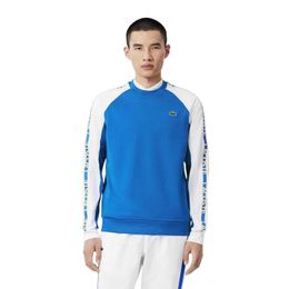 Lacoste - Sweatshirt f&uuml;r Herren (Blau/Wei&szlig;)