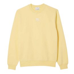 Lacoste - Sweatshirt f&uuml;r Herren/Damen Unisex, Fleece (Gelb)