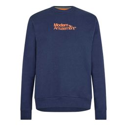 Modern Amusement - Sweatshirt f&uuml;r Herren, Strukturiert, leger (Marine)