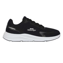 Slazenger - "Assent" Sneaker f&uuml;r Herren (Schwarz/Wei&szlig;)