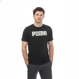 Puma - "Sportstyle" T-Shirt f&uuml;r Herren, Baumwollmischung (Schwarz)