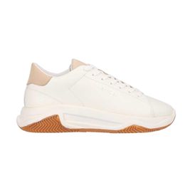 Lavair - Sneaker f&uuml;r Herren/Damen Unisex, Nappaleder, Klobiger Absatz (Wei&szlig;)