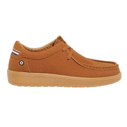 Lambretta - "Presley" Sneaker f&uuml;r Herren, Flach (Hellbraun)
