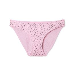 Tchibo - 5 Slips - Damen - Gr. S - wei&szlig;/print