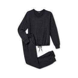 Tchibo - Loungewear-Anzug - Damen - Gr. M - schwarz