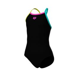 arena Feel Kinder-Badeanzug Light Drop Back Solid - M&auml;dchen - Gr. 128 - schwarz