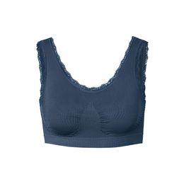Tchibo - Seamless-Bustier - Damen - Gr. L - blau