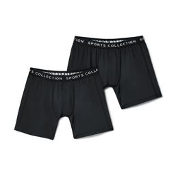Tchibo - 2 Sport-Slipboxer - Herren - Gr. M/5 - schwarz