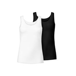 Tchibo - 2 Hemdchen - Damen - Gr. XXL - schwarz