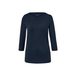 Tchibo - Shirt mit 3/4-Arm - Damen - Gr. M - dunkelblau