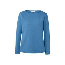 Tchibo - Strukturiertes Sweatshirt - Damen - Gr. S - hellblau