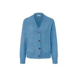 Tchibo - Strickjacke mit Wolle - Damen - Gr. S - hellblau