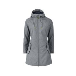 Tchibo - Kapuzen-Softshellmantel - Damen - Gr. 42 - grau